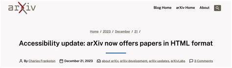 [gn⁺] arxiv 이제 html 형식으로 논문 제공 읽을거리and정보공유 파이토치 한국 사용자 모임