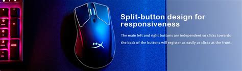 Hyperx Pulsefire Dart Wireless Gaming Mouse 16000dpi 50 Hours Battery Open Box 9 5 10 Hyperx Pk
