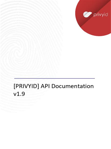 Privyid Api Documentation V1 9 Pdf String Computer Science
