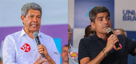 Confira a agenda de campanha de ACM Neto e Jerônimo para esta quinta