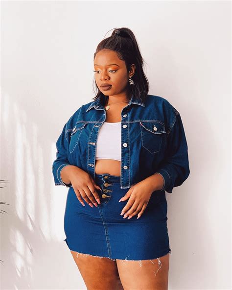 Bn Style Your Curves Lesego “thickleeyonce” Legobane Bellanaija