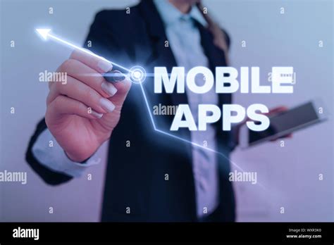 Text Sign Showing Mobile Apps Business Photo Text Small Programs Are