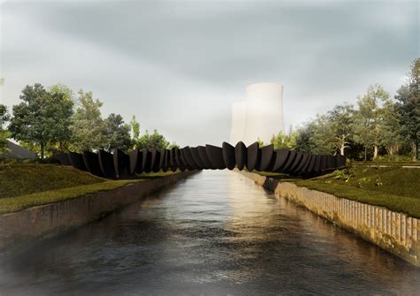 Sumayya Vally Unveils Design For Sculptural Asiat Darse Bridge In Belgium