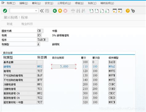 Sap Fi 税码维护sap 税码维护 Csdn博客