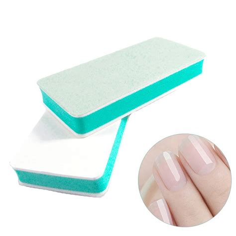1 Pc Nail Art Manicure Acrylic Pedicure Buffer Buffing Sanding Block