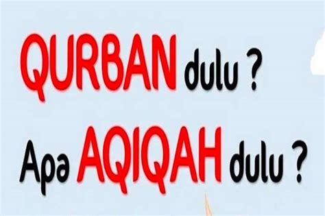 Bolehkah Menggabungkan Qurban Dengan Aqiqah Sekolah Tahfizh An Najah