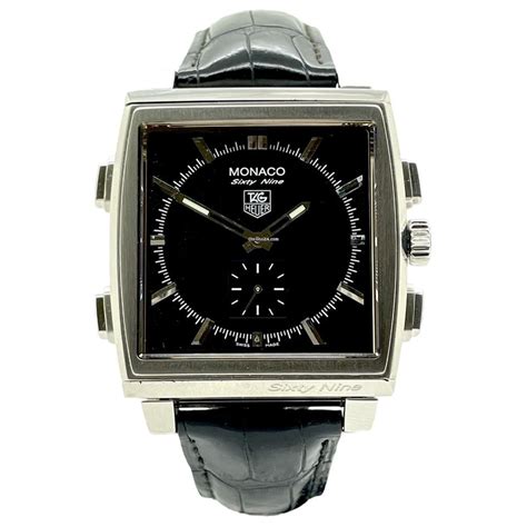 Tag Heuer Monaco Sixty Nine Due Face Digital 50mm Cw9110 0 Eladó 1 723