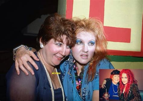 Cyndi With Her Ma Catherine Aka Catrine Dominque Cyndi Lauper