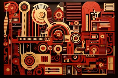 Premium Photo Stylized Patterns Inspired By Black Education Pi