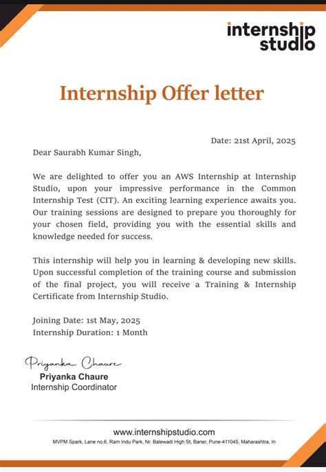 Internship Aws Careergrowth Learning Cloudcomputing