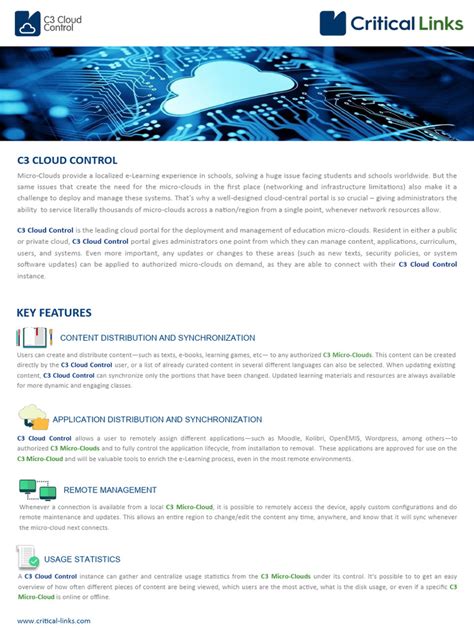 C3cloud Pdf Cloud Computing Educational Technology