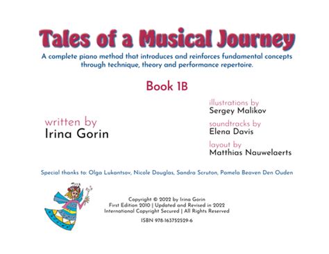 Tales Of A Musical Journey Series Tagged Method Books Irina Gorin