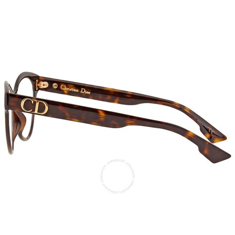 Dior Ladies Tortoise Round Eyeglass Frames Diorcd400860051 716736242224