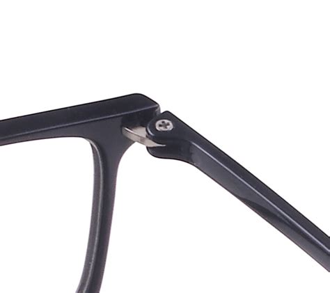 Men Women Transparent Plastic Rx Spectacle Frame F Grandado