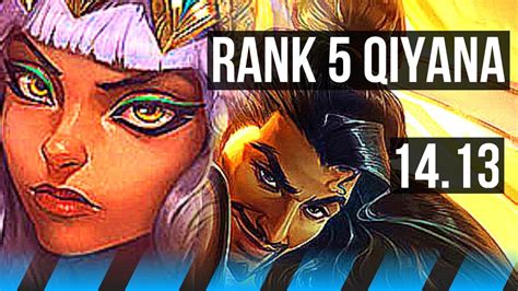 Qiyana Vs Akshan Mid Rank 5 Qiyana 7 Solo Kills 1522