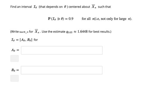 Solved Let 𝑋 𝑋𝑛 be i i d random variables with Chegg com