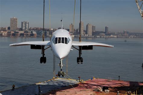 Concorde Jet Sets Sail On Hudson River After Restoration March 14