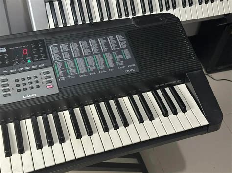 Casio Ctk 750 Piano Keyboard Organ Touch Response 61 Keys With