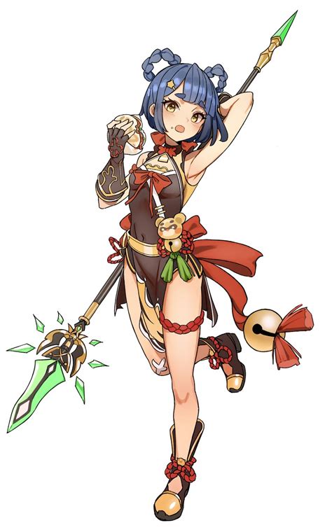 Xiangling Genshin Impact Drawn By Kiritzugu Danbooru