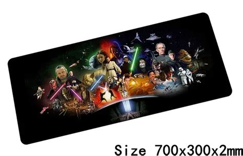 Buy Star Wars Mouse Pads 70x30cm Pad To Mouse Notbook