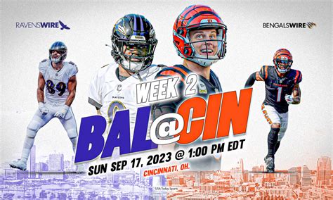 Ravens Vs Bengals How To Watch Listen And Stream Week 2
