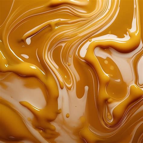 Premium Ai Image Melting Wax Texture