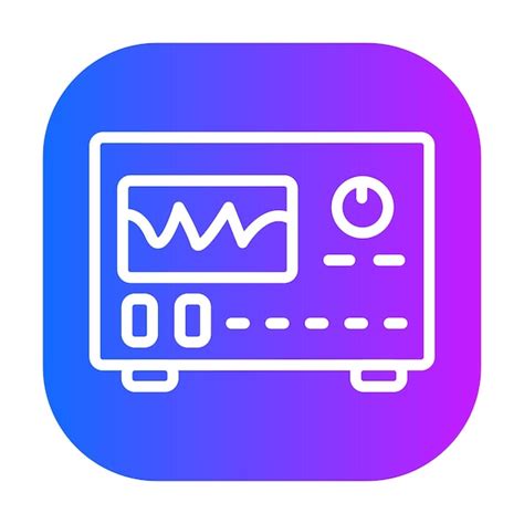 Premium Vector Oscilloscope Vector Illustration