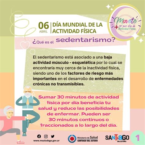 6 De Abril Día Mundial De La Actividad Física Noti News
