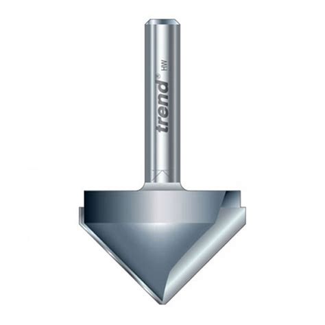 Trend 11 3 X 1 2 Tct V Groove Cutter 45° 9 2 X 19 1mm Rapid Electronics