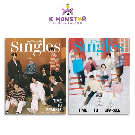 【楽天市場】 当店特典 和訳付き Singles Korea 2023年 12月 Riize 2種 韓国雑誌 Magazine マガジン：k
