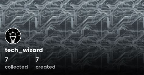Techwizard Profile Opensea
