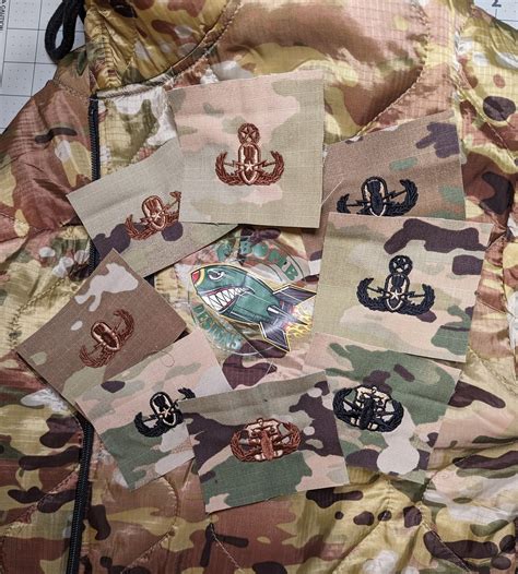 Military Eod Badge Sew On Hds Badge Sew On Ocp Uniform Sew On Patch Etsy