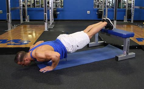 Decline Push Ups Feet Elevated