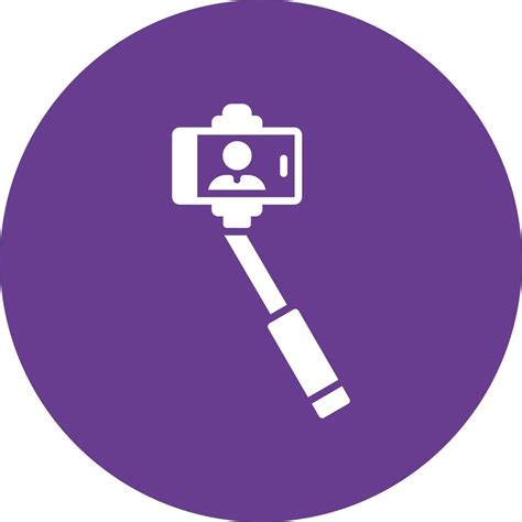 Selfie Glyph Circle Multicolor 9591272 Vector Art At Vecteezy