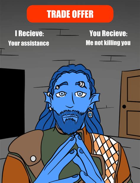 Oc Art Interactions With An Npc Rdnd