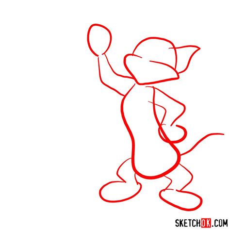 How To Draw Tom And Jerry Together Sketchok Easy Drawing Guides