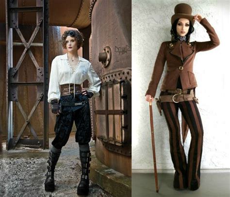 Стиль стимпанк в одежде для мужчин и женщин Bold Fashion Womens