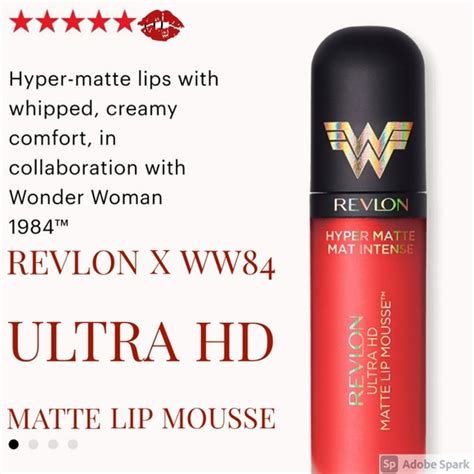 Revlon Makeup Revlon X Ww84 Ultra Hd Matte Lip Mousse Red Scorp