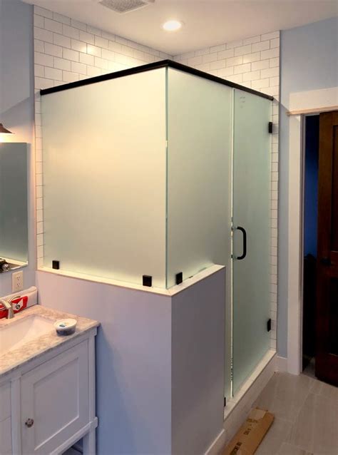 Bathroom Shower Doors Frosted Shower Doors Glass Shower Enclosures