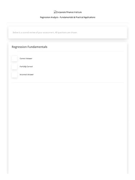 Regression Analysis Fundamentals Pdf