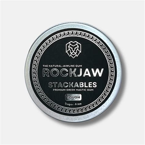Rockjaw® Tough Mastic Jawline Gum Get A Sharper Jawline In 30 Days