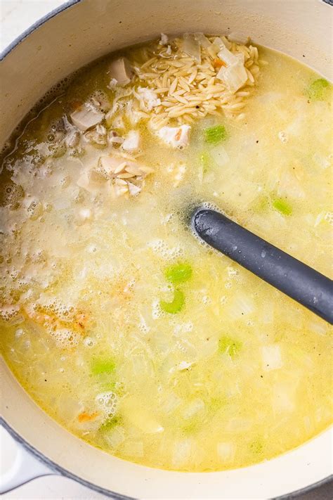 Creamy Chicken Orzo Soup So Much Food
