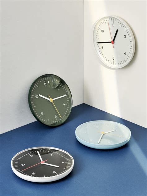 Hay Wall Clock Klok Ø26 Groen Flinders