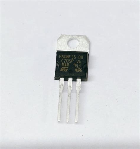 ST P80NF55-08 P80NF55 Mosfet, Maximum Gate Source Voltage: 55V, Maximum ...