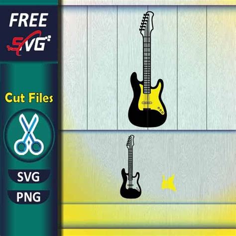 Electric Guitar Svg Free Bass Guitar Svg Freesvgart