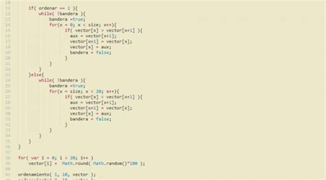 Funciones Javascript Ordenar Mitades De Un Vector Tutorias Co