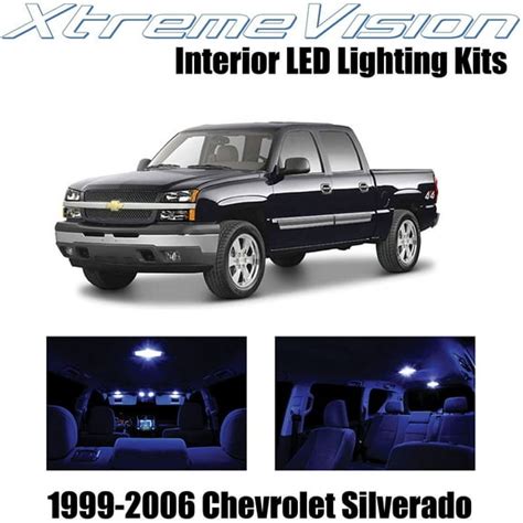 Interior Door Light Compatible With 1999 2004 Chevy Silverado 2500