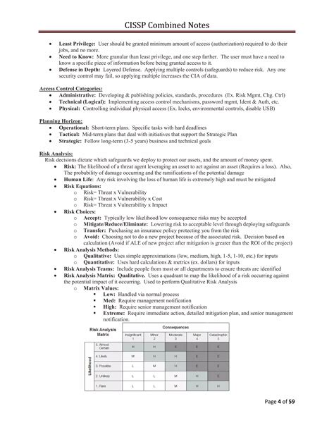 Cissp Combined Notes Pdf