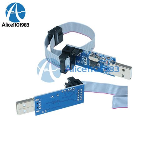 Avr Atmega16 Minimum System Board Atmega32 Usb Isp Usbasp Programmer For Atmel Ebay