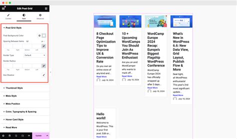Post Grid Essential Addons For Elementor